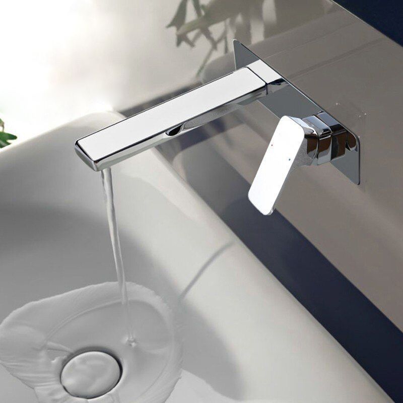 Bathroom sink mixer tap - VIOLA - FontanaShowers - wall-mounted ...