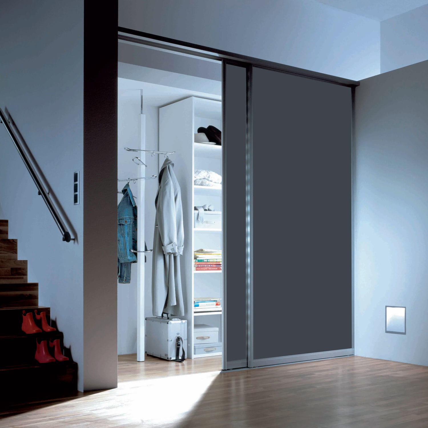 Aluminum sliding system - VARIO - AN Collection GmbH - door / for ...