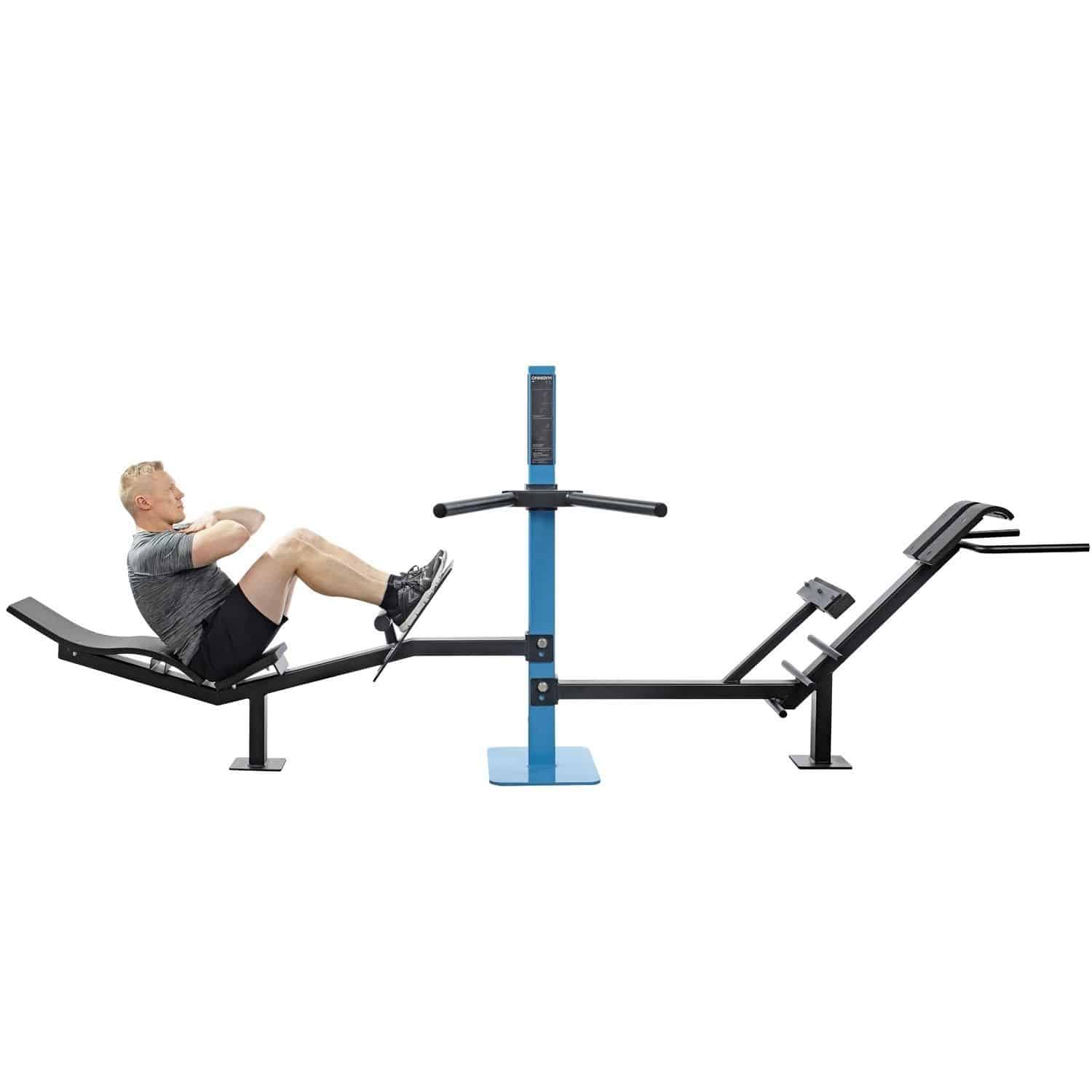 Abdominal fitness apparatus - CORE RACK - Omnigym Oy - outdoor / for ...