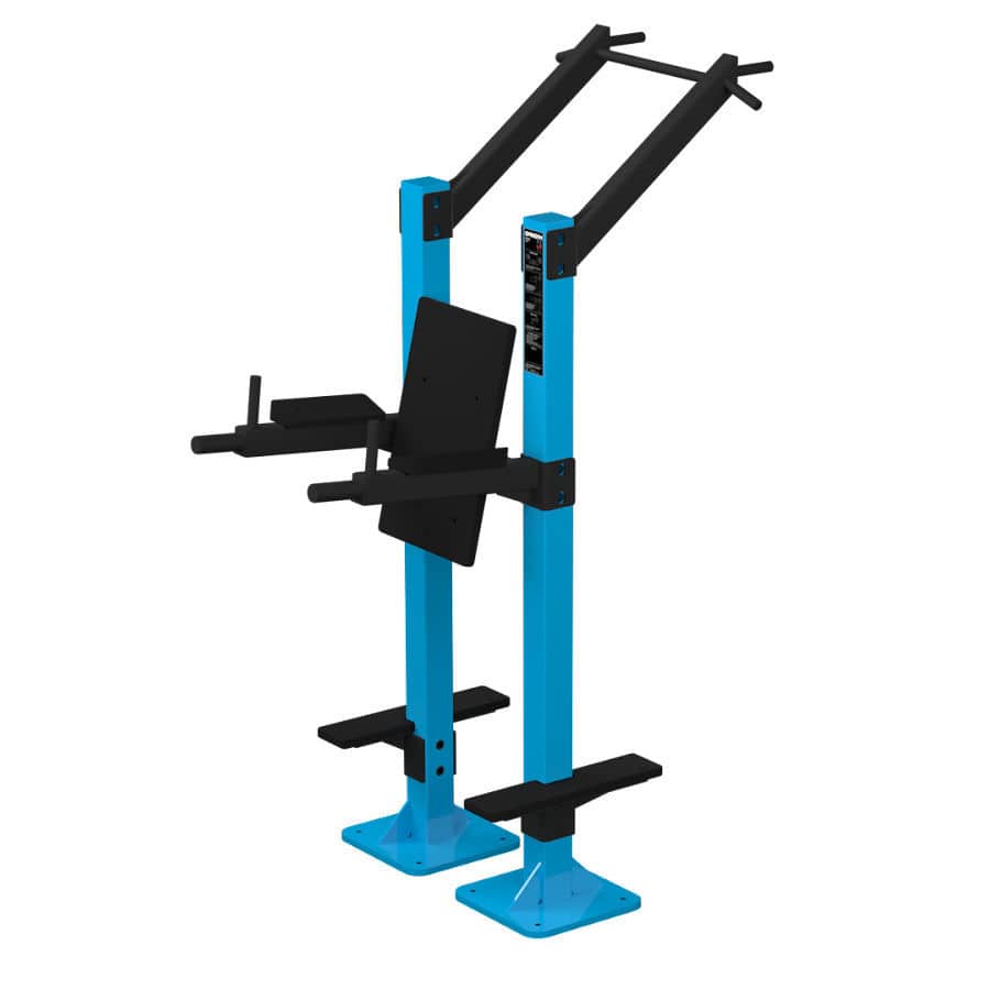 Dips weight training machine - CHIN-UP - Omnigym Oy - rotary torso ...