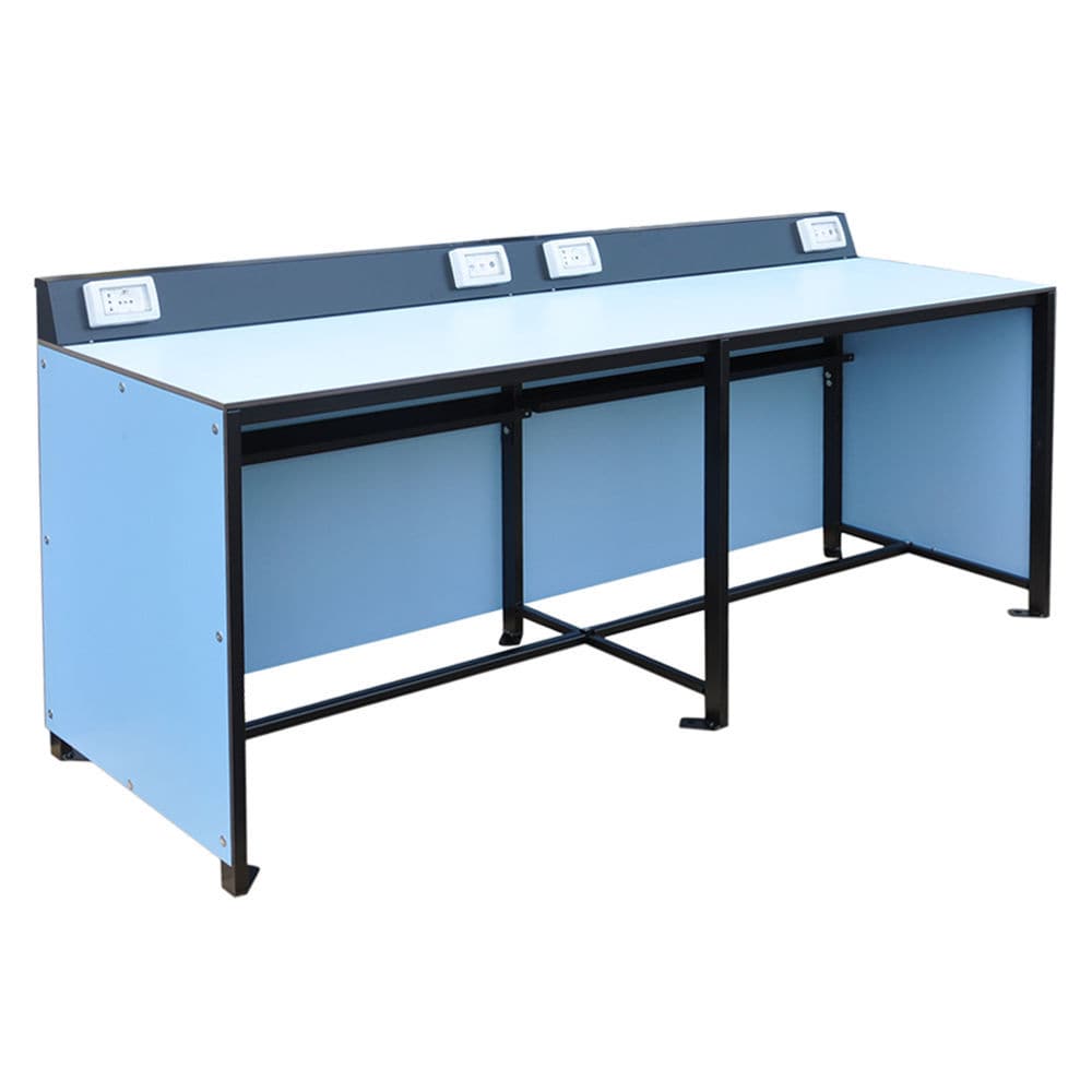 Contemporary conference table - PRESS - Omsi srl - wooden / metal base ...