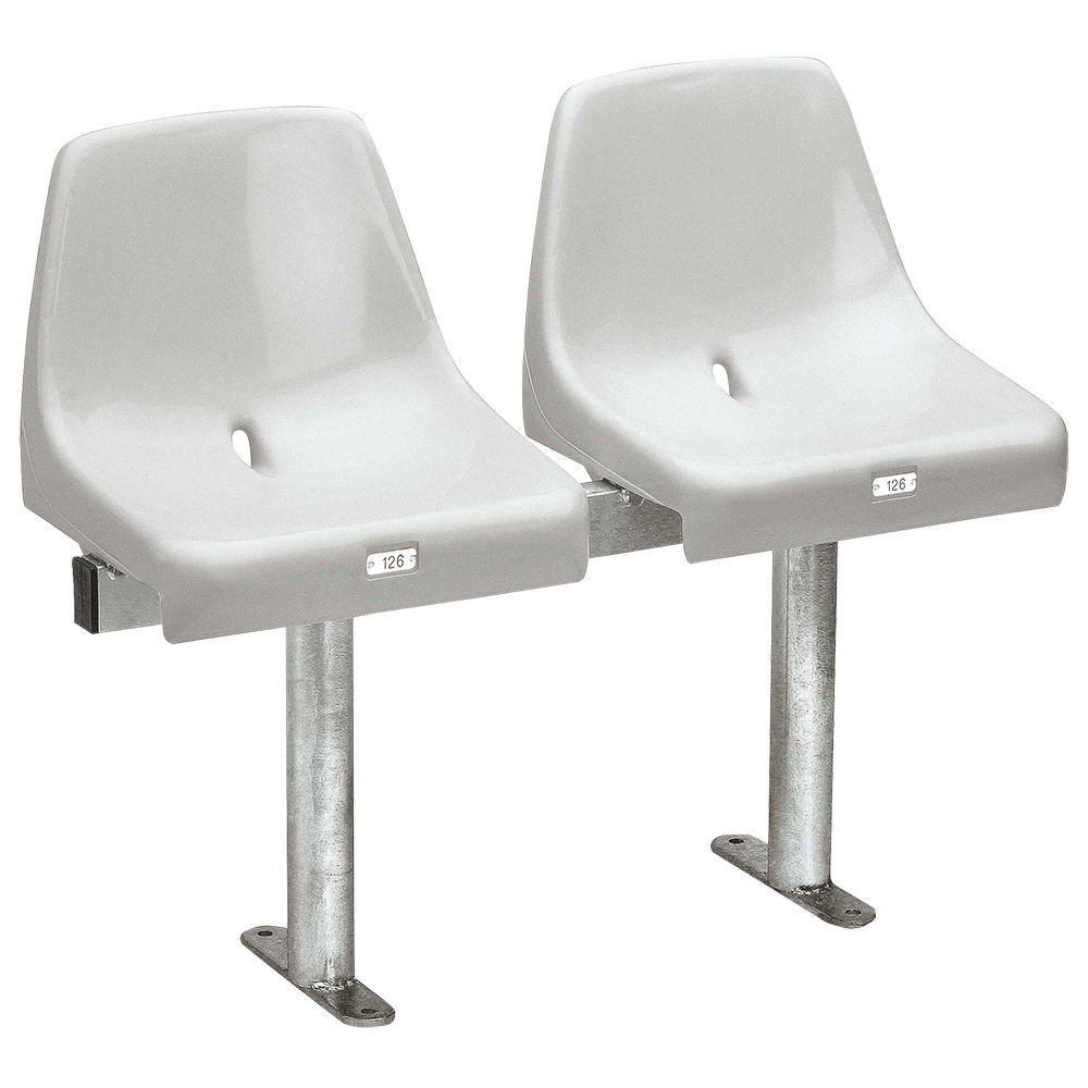 Polypropylene beam chair - M2010 - Omsi srl - 2-person / outdoor ...