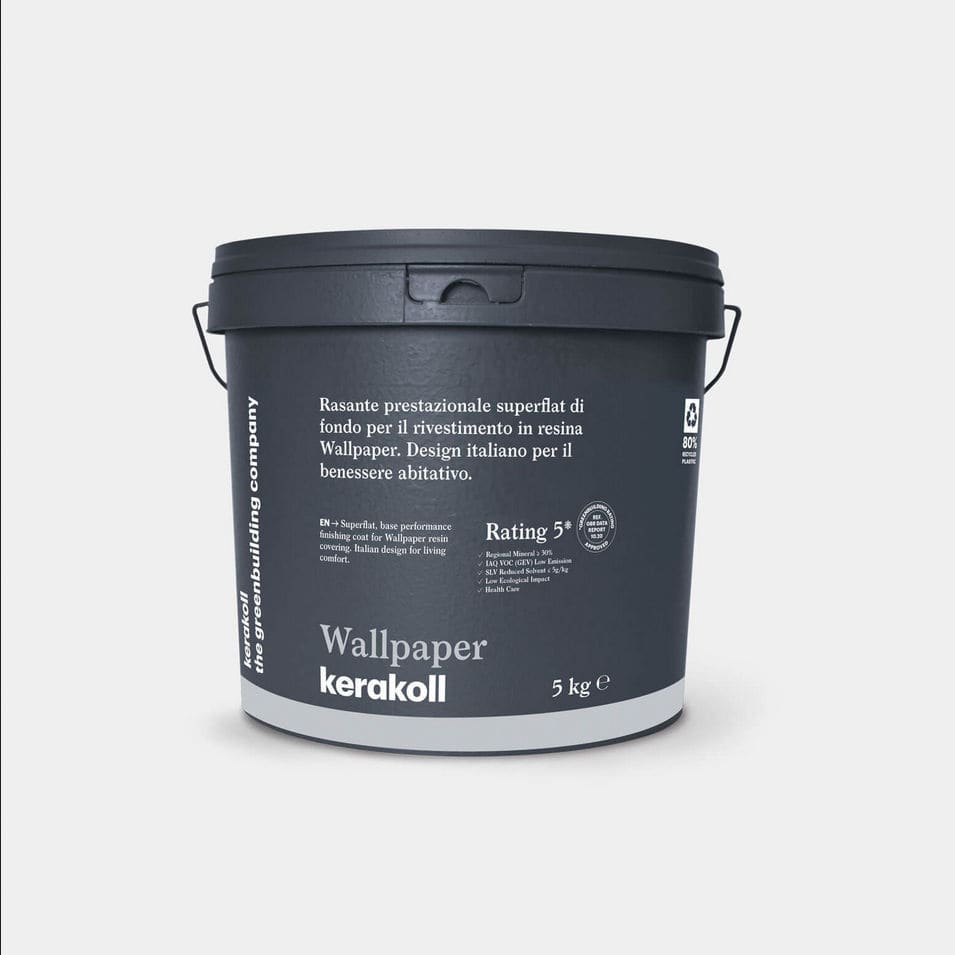 Decorative coating - WALLPAPER® - KERAKOLL - bathroom / kitchen / plaster