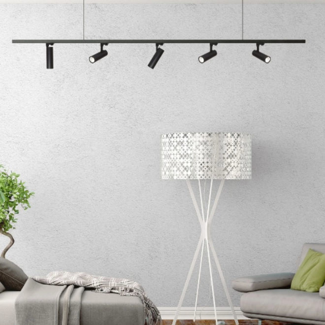 LED track light - MM-558 - Miller & Miller - spherical / metal / commercial