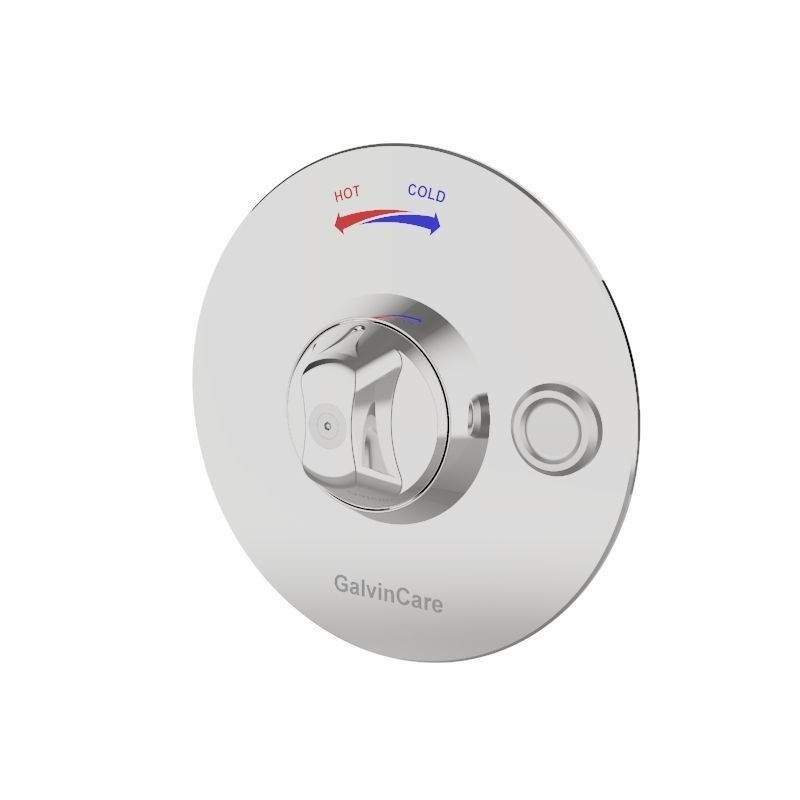 Shower mixer tap - SMVA - Wallgate Ltd - built-in / stainless steel ...