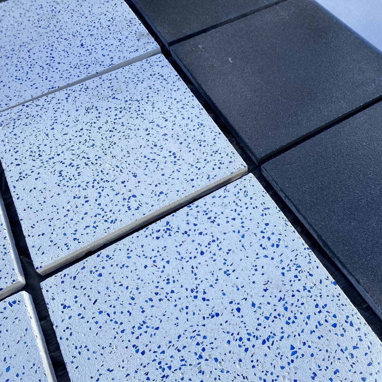 Glass stone slab - LOSA JARDÍN - Canteras el cerro s. l. - for floor ...
