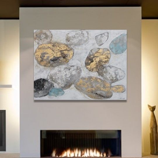 Acrylic decorative painting - Roca Dorada - OHORIGINAL BUSINESS SL ...