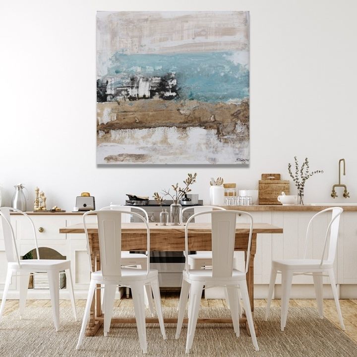 Acrylic decorative painting - CALA EN TURQUETA - OHORIGINAL BUSINESS SL ...