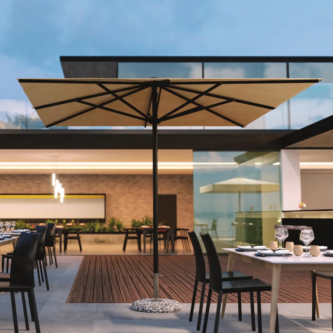 Square parasol - DOLOMITI - Ombrellificio Veneto - round / rectangular ...