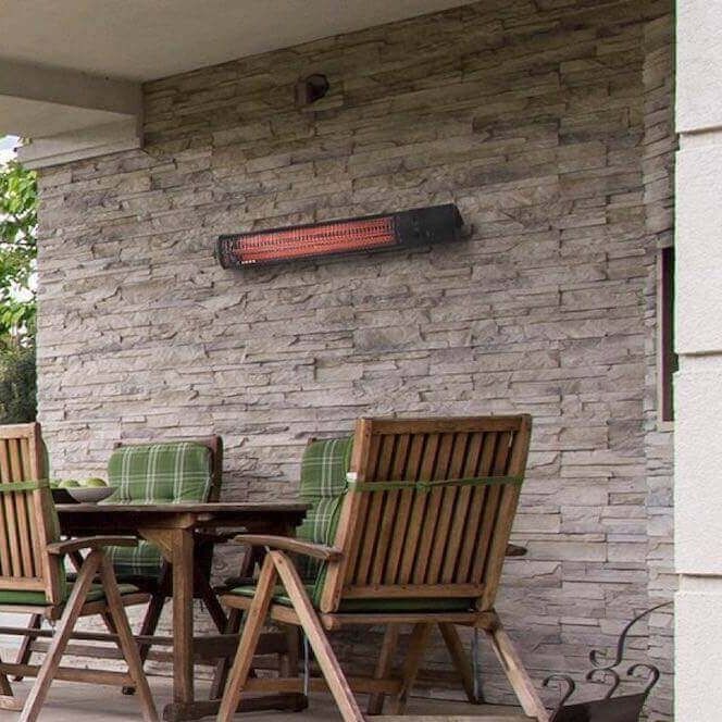Wall-mounted infrared patio heater - OC2500-PRO - Sundirect Heater ...