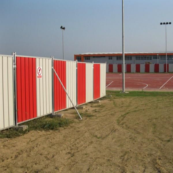 Fencing with panels - TEMPOFOR B - Betafence International - for ...