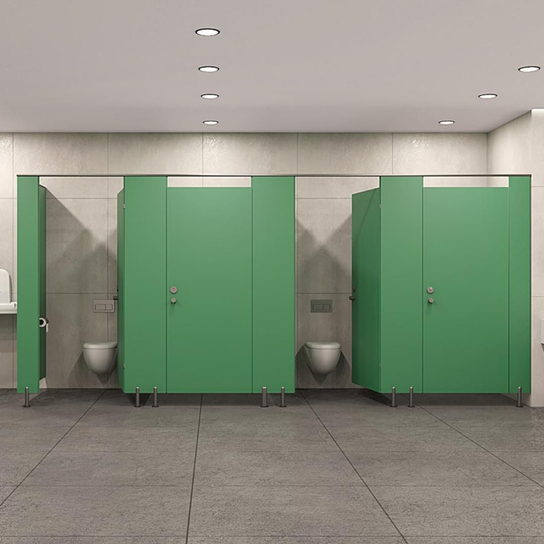 Toilet cubicle - PORTE ITALIANE - laminate / interior