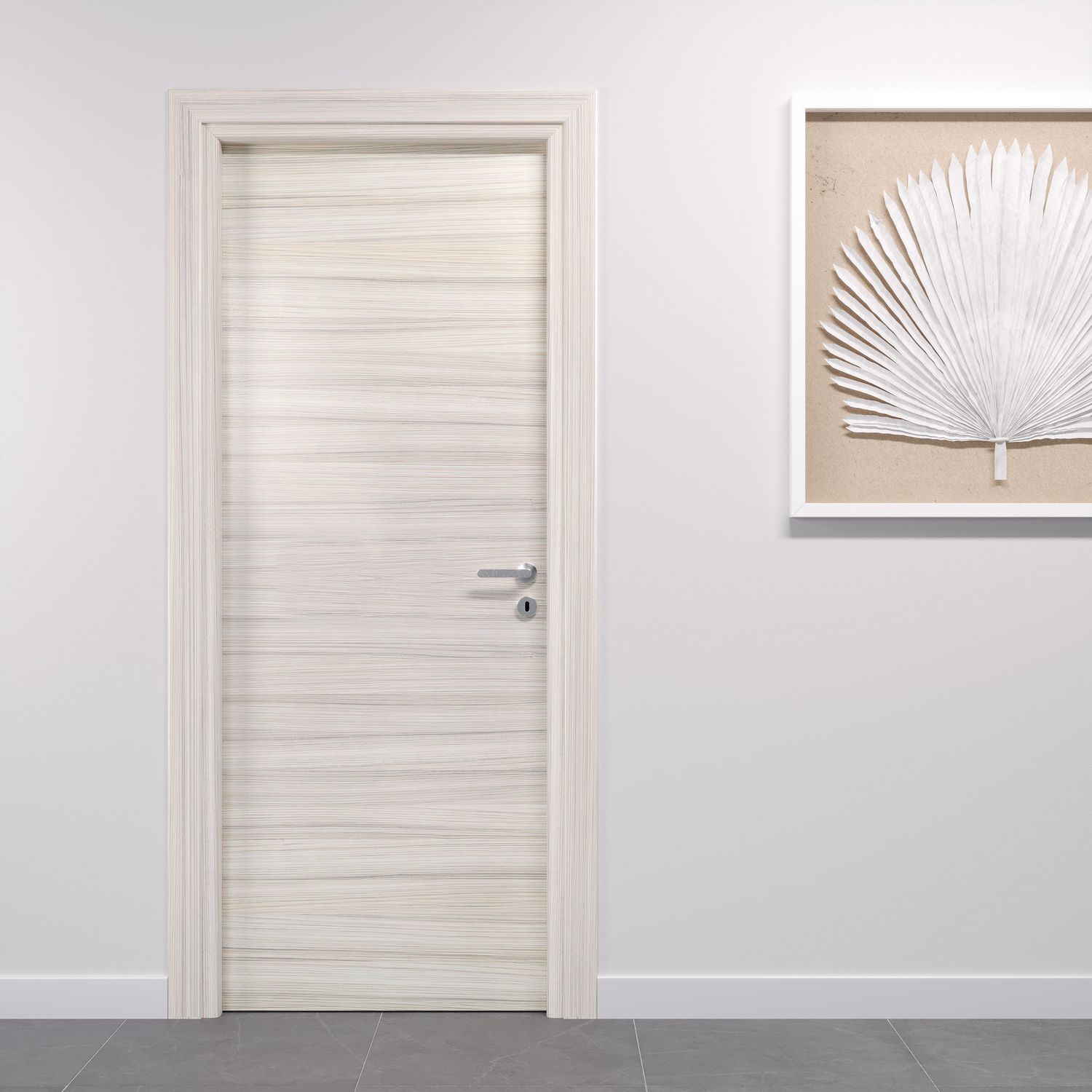 Laminate door - 801PW - PORTE ITALIANE - interior / larch / spruce