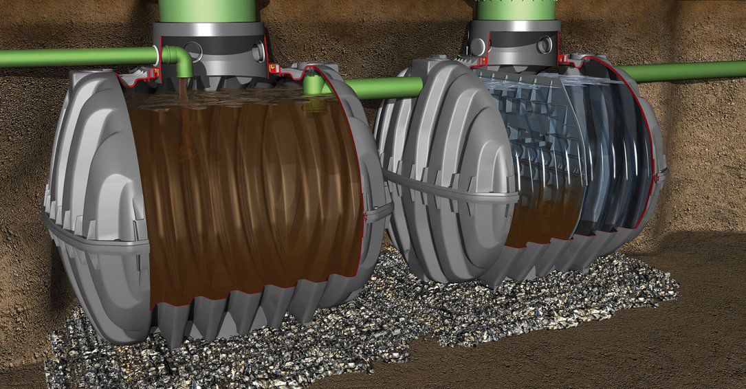 Prefab septic tank - THREE CHAMBERS - GRAF International