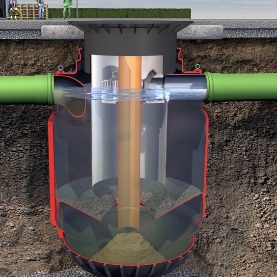 High-density polyethylene (HDPE) oil separator - ECOLOOP SAPHIR - GRAF ...