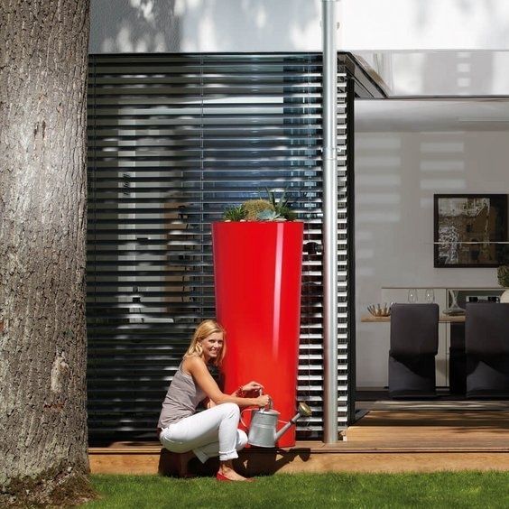 Rainwater tank - COLOR 2IN1 - GRAF International - above-ground / HDPE