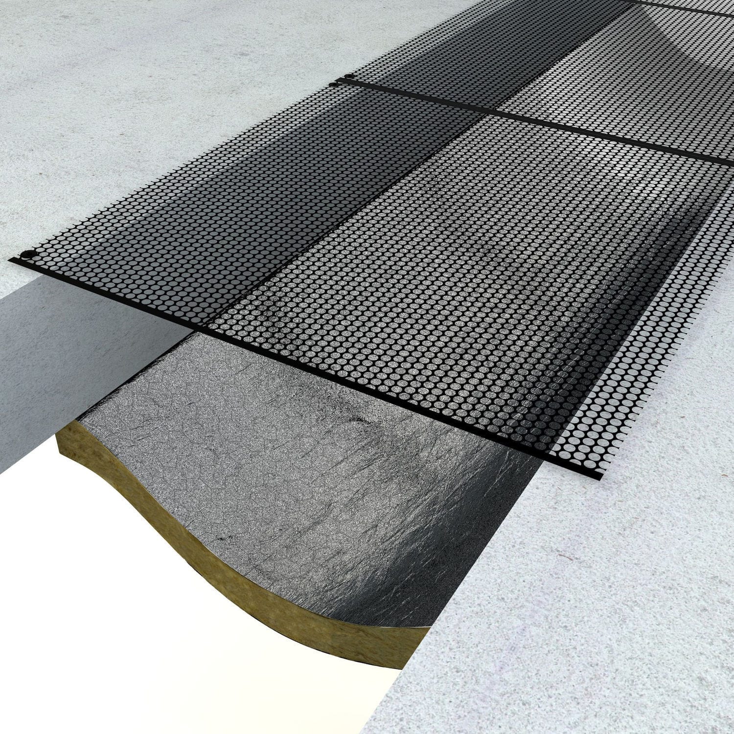 Stone wool joint cover - AF Seismic Joint - AF Systems - wire mesh ...