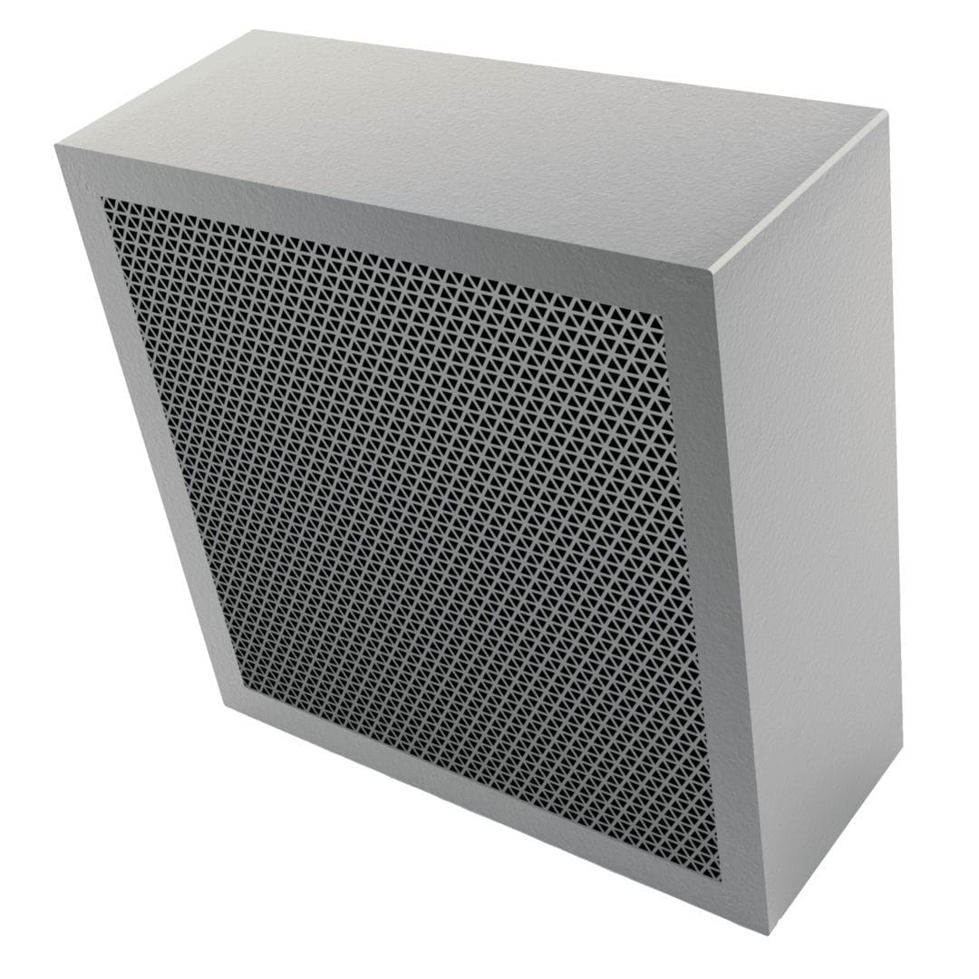 Sheet steel ventilation grill - AF Firegrille - AF Systems - square ...