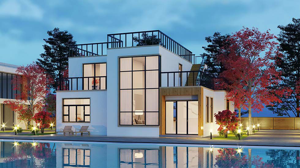 Standard model house - MILAN VILLA - NingBo DeepBlue Smarthouse Co.,LTD ...