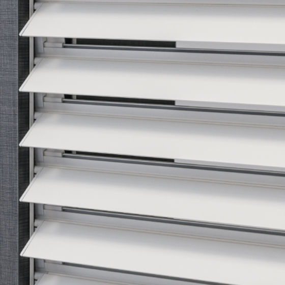 Integrated blinds - Croci - Venetian / for window / aluminum