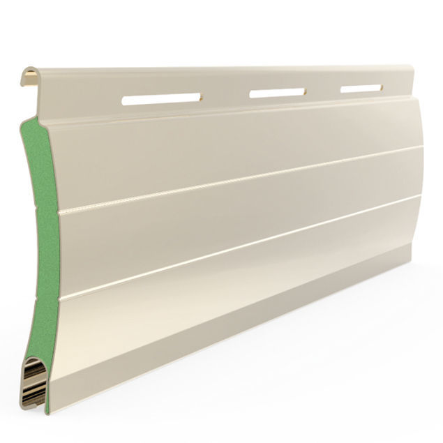 Roller shutter - SAR - 117 - Croci - jalousie / aluminum / polyurethane
