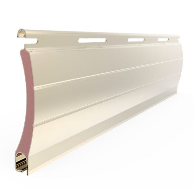 Roller shutter - AR- 37 - Croci - jalousie / aluminum / polyurethane