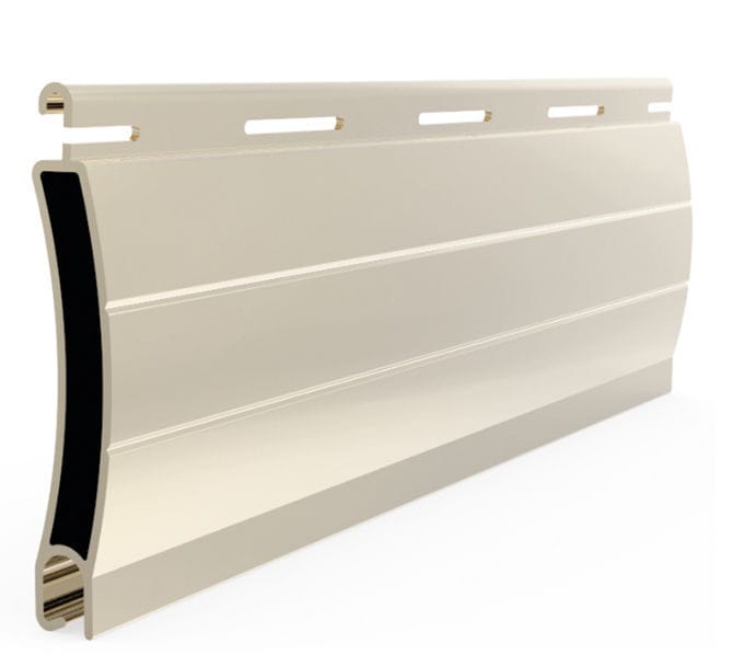 Roller shutter - ES- 44 - Croci - jalousie / extruded aluminum / satin