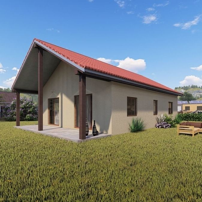 Prefab house - SPAIN L.R. - Frame House group Sia - energy-efficient ...