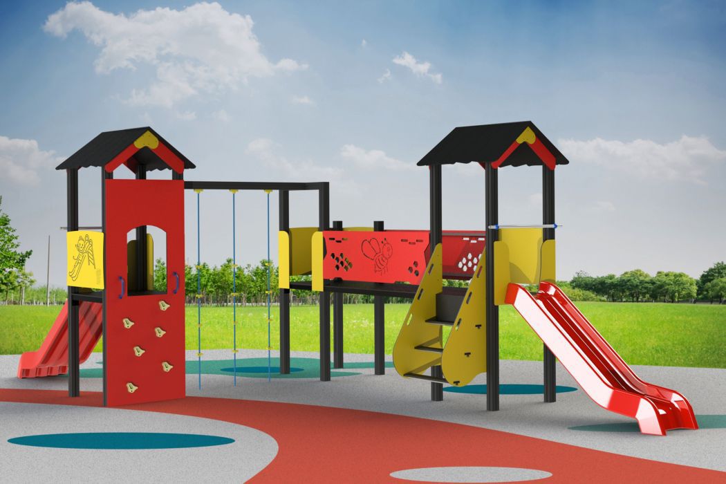 Playground structure - ST 7A AL - Veco Urban Design - stainless steel ...