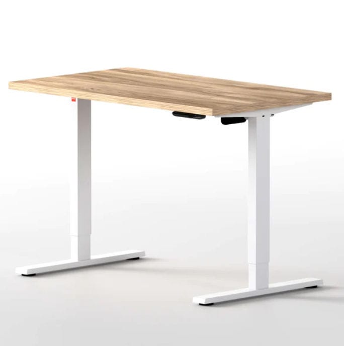 Free-standing desk - ELEVA ONE - Eleva - contemporary / wooden / metal