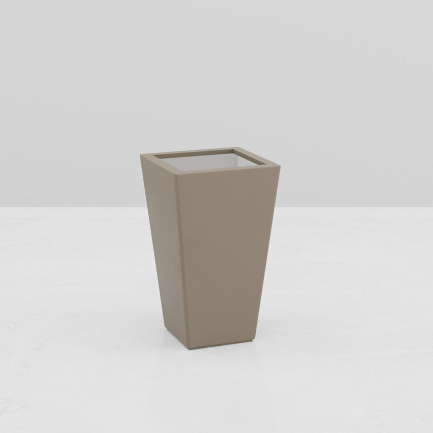 Polyester plant pot - ARES - ARTEPOT - composite / fiberglass / resin