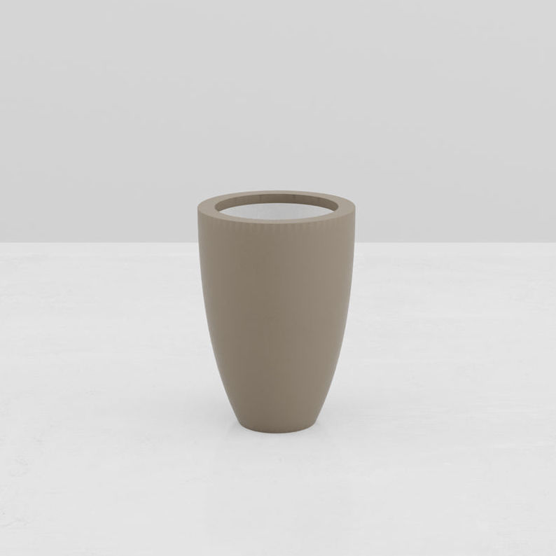 Polyester plant pot - BORA - ARTEPOT - composite / fiberglass / resin