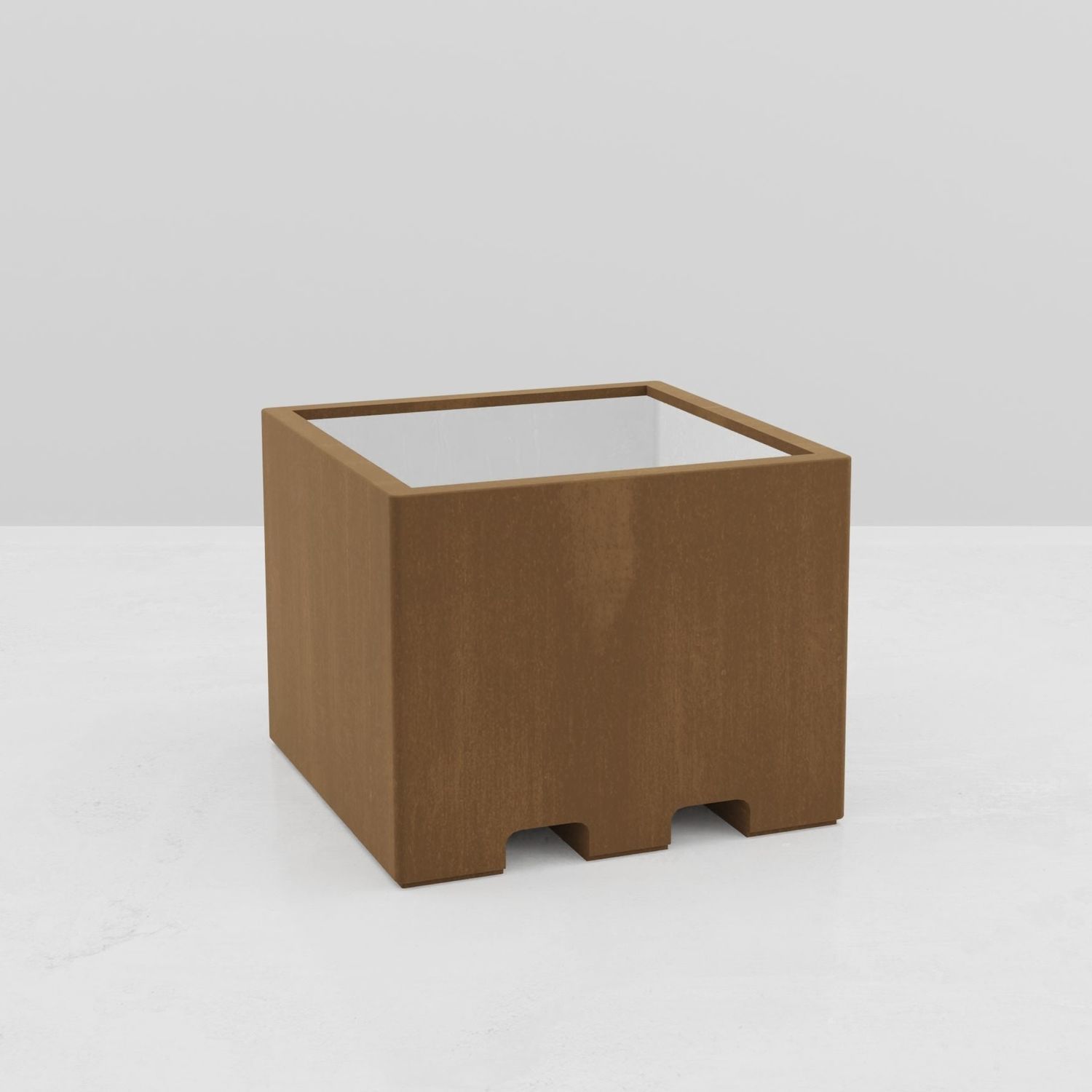 Polyester planter - ARGOS - ARTEPOT - composite / fiberglass / resin