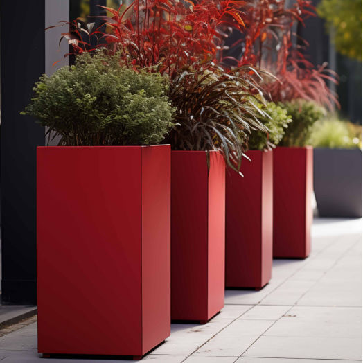 Polyester plant pot - CHLORIS - ARTEPOT - composite / fiberglass / resin