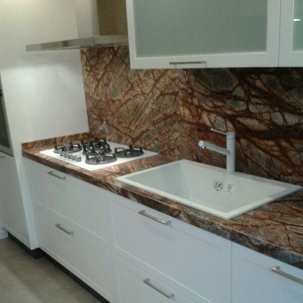Marble stone slab - FOREST BROWN - Industria Marmi Ferrari Srl ...