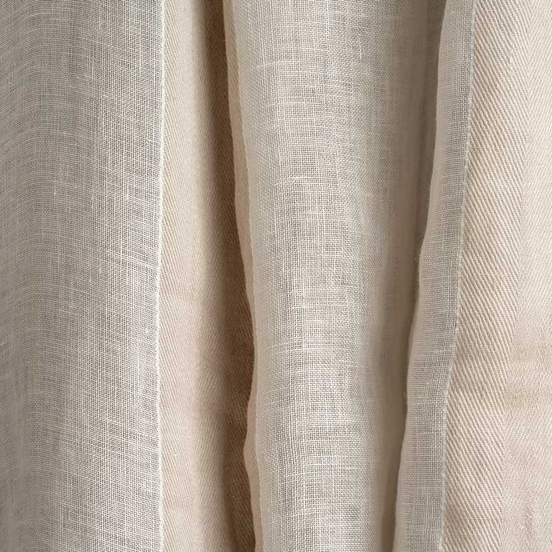 Shade sail fabric - MIRADA - BLOOMING - striped / linen / washable