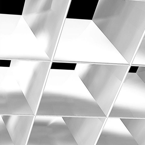 Aluminum suspended ceiling - MAXI REFLEX - ceir - panel / for office ...