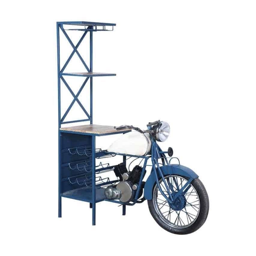 Bar counter - MOTO TOULOUSE - GrandDécor - wooden / metal / upright