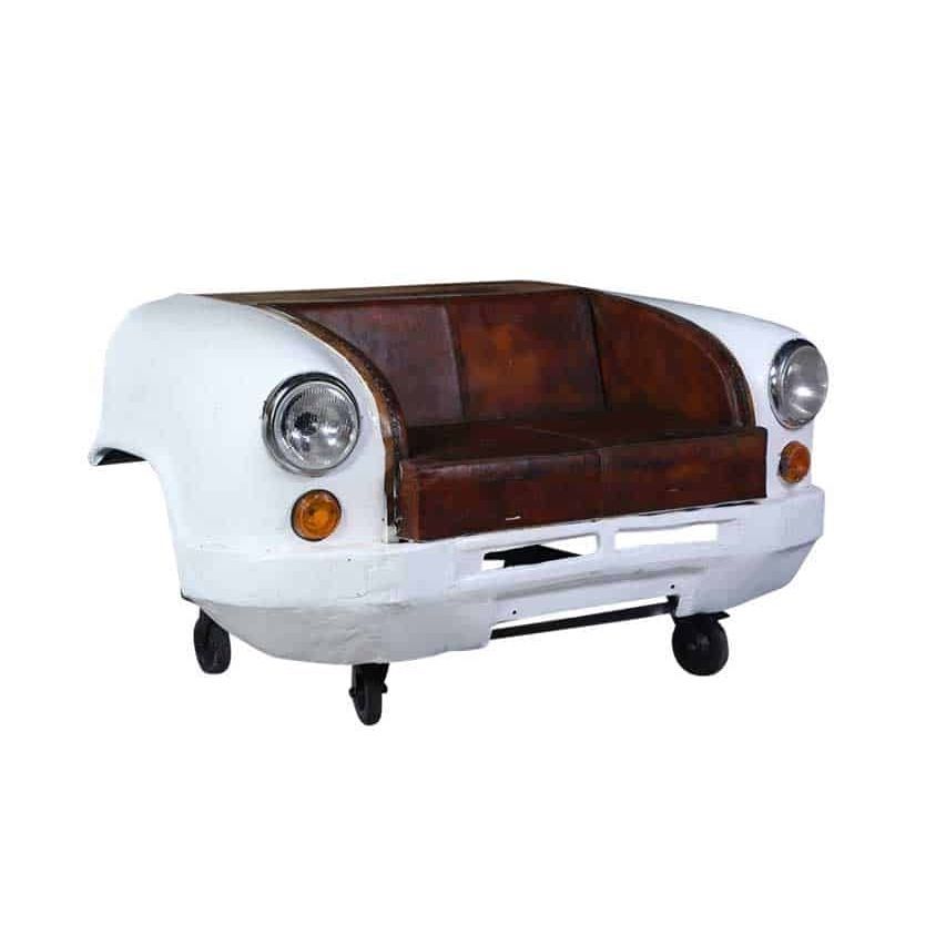 Vintage upholstered bench - SHOCK GUARD - GrandDécor - synthetic ...