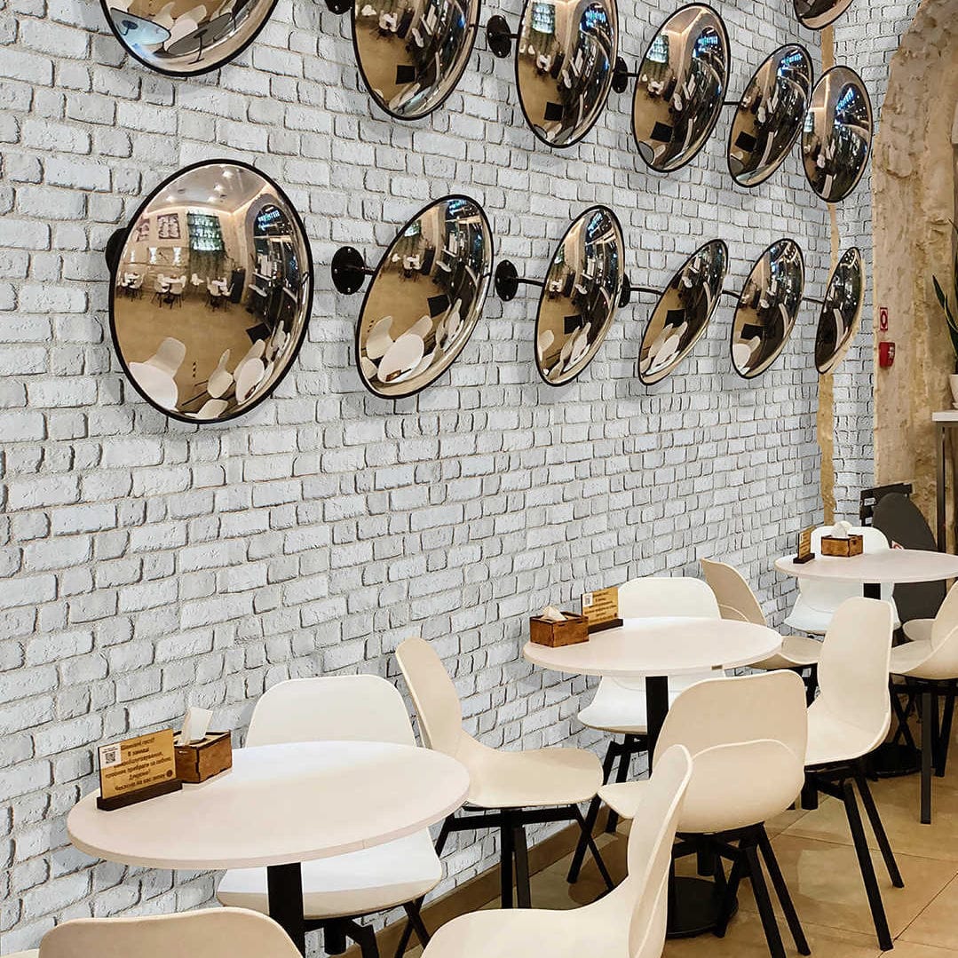 Brickwork wall cladding - POMPEI - Thermostone - interior / exterior ...