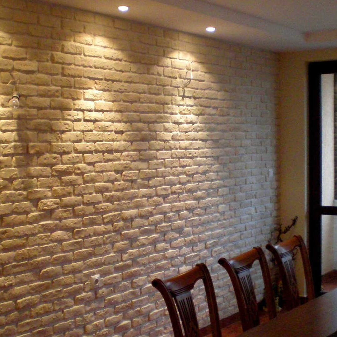 Brickwork wall cladding - TAMBORA - Thermostone - interior / exterior ...
