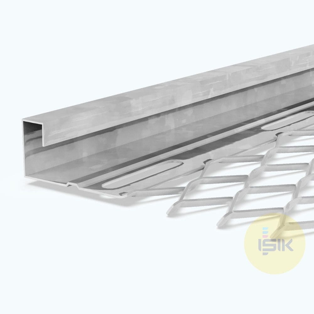 Galvanised steel edge trim - G1230 - ISIK PERDE RAYLARI SAN. TIC A.S ...