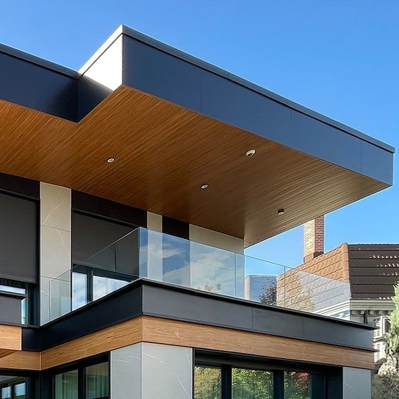 Extruded aluminum soffit - ForMe