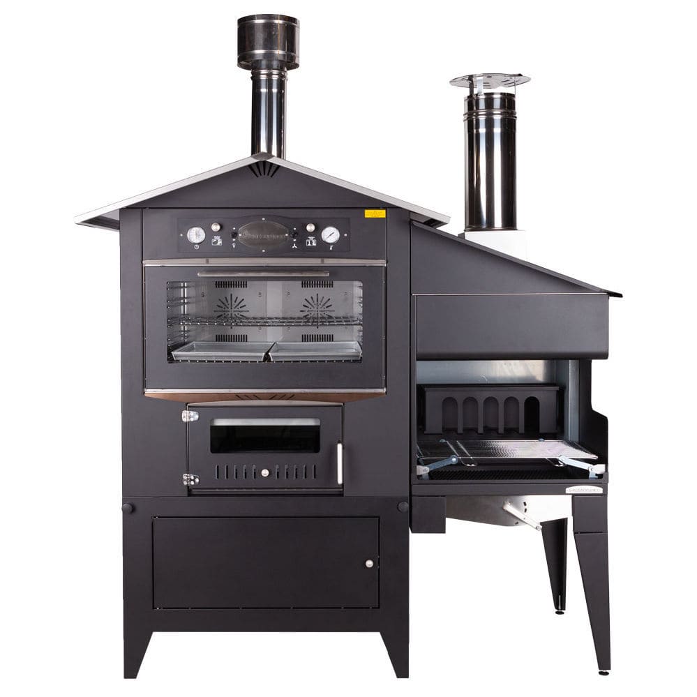 Charcoal barbecue - FALO' - Rossofuoco Srl - wood-burning / floor ...