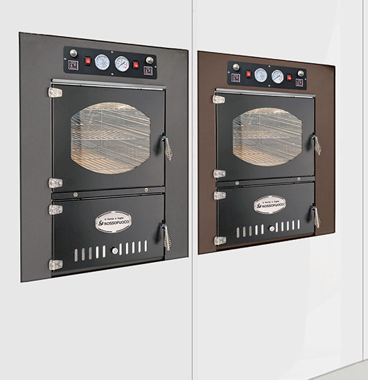 Home pizza oven - GARDEN - Rossofuoco Srl - wood-burning / convection ...