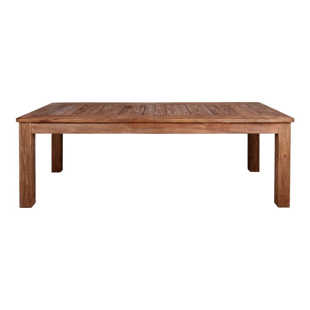 Contemporary dining table - ORTEGA - MisterWils - pine / wooden base ...