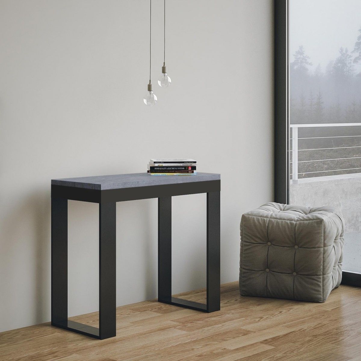 Contemporary sideboard table - Tecno Evolution Small - Itamoby - walnut / ash / natural oak