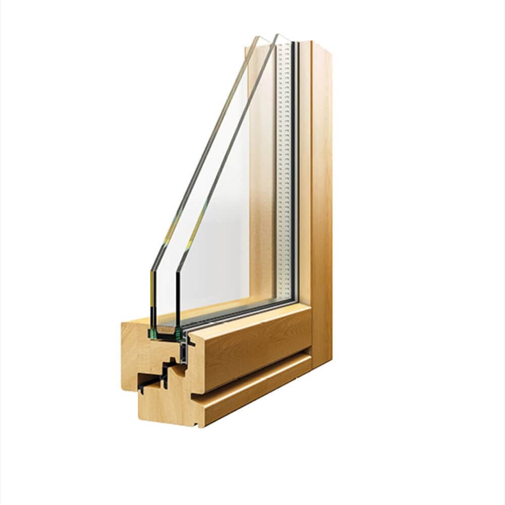 Glass window - VISUAL - Caiframe - wooden / tilt-and-turn / lift-and-slide