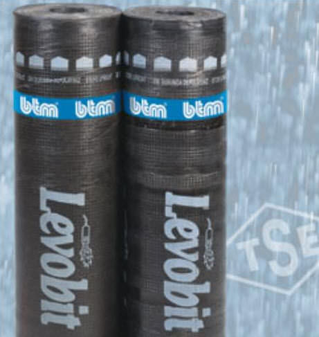 Roof waterproofing membrane - LEVOBIT - BTM - roll / bituminous / polymer