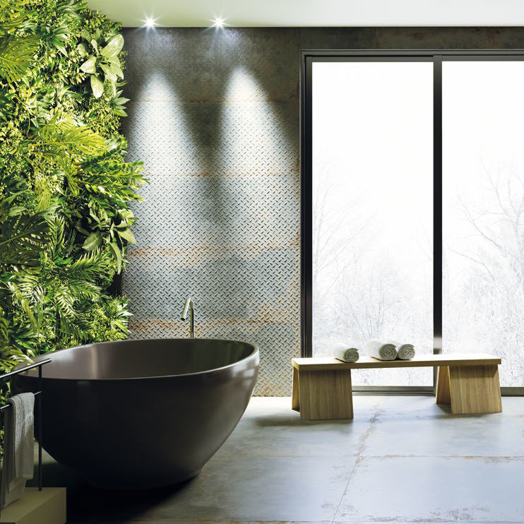Wall tile - FLAMED - CERAMICAS APARICI - porcelain stoneware / embossed ...
